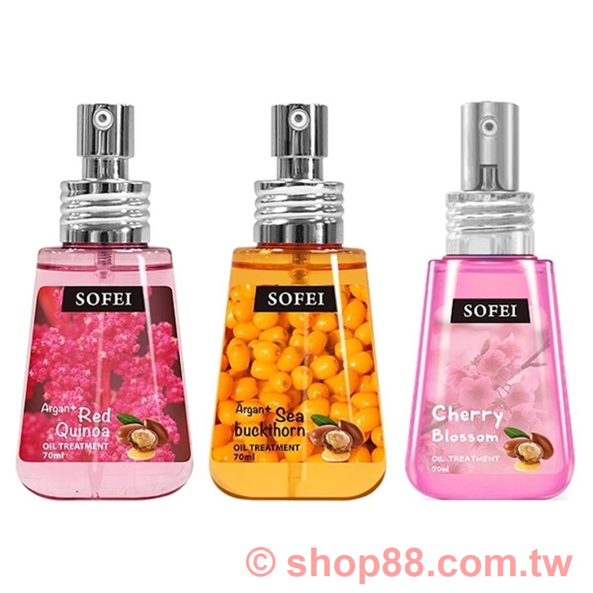 SOFEI舒妃 紅藜／沙棘／櫻花 絲亮修護菁油(70ml) 款式可選 免沖洗 - 批發霸