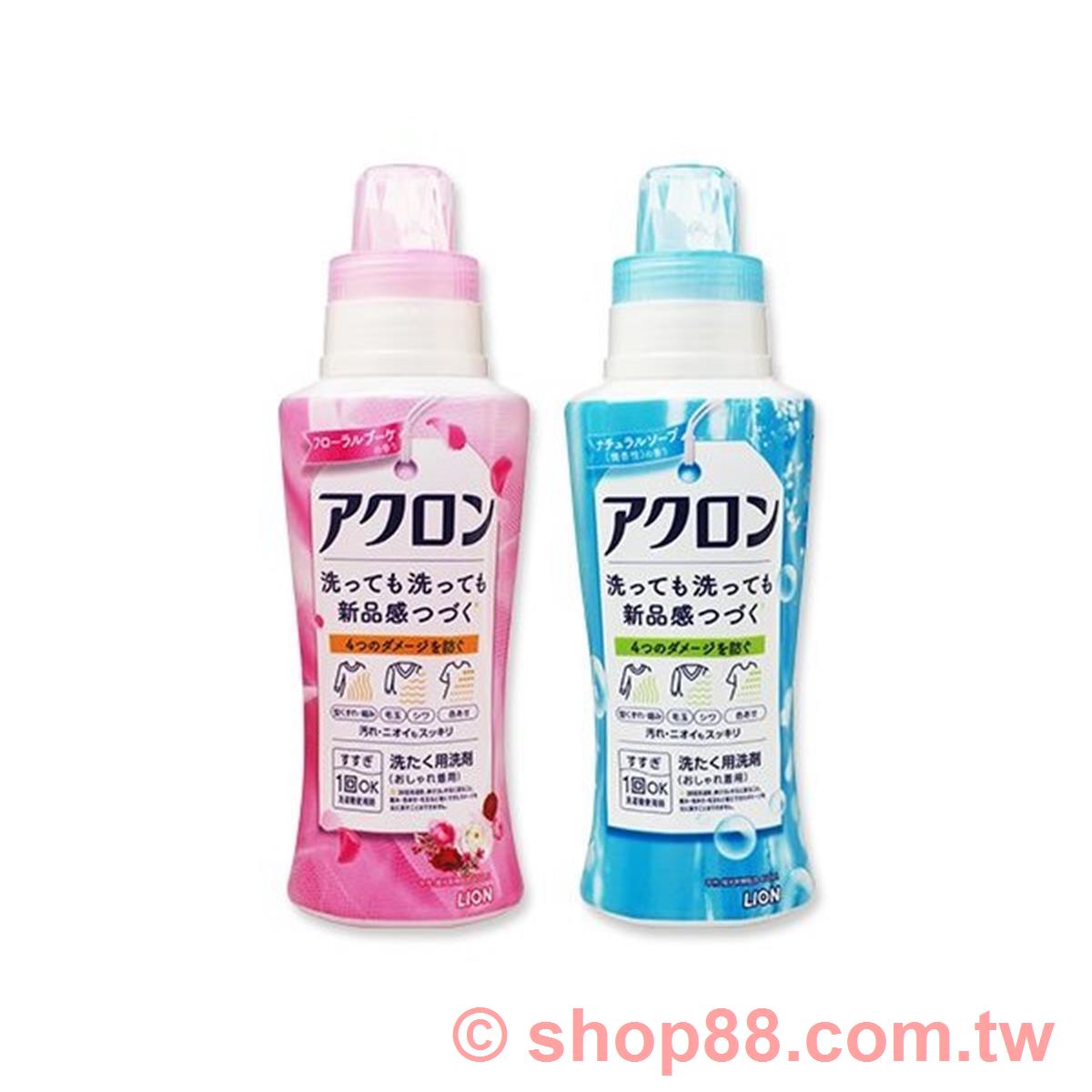 日本LION獅王 Acron防縮防皺洗衣精/冷洗精(450ml) 款式可選 - 批發霸