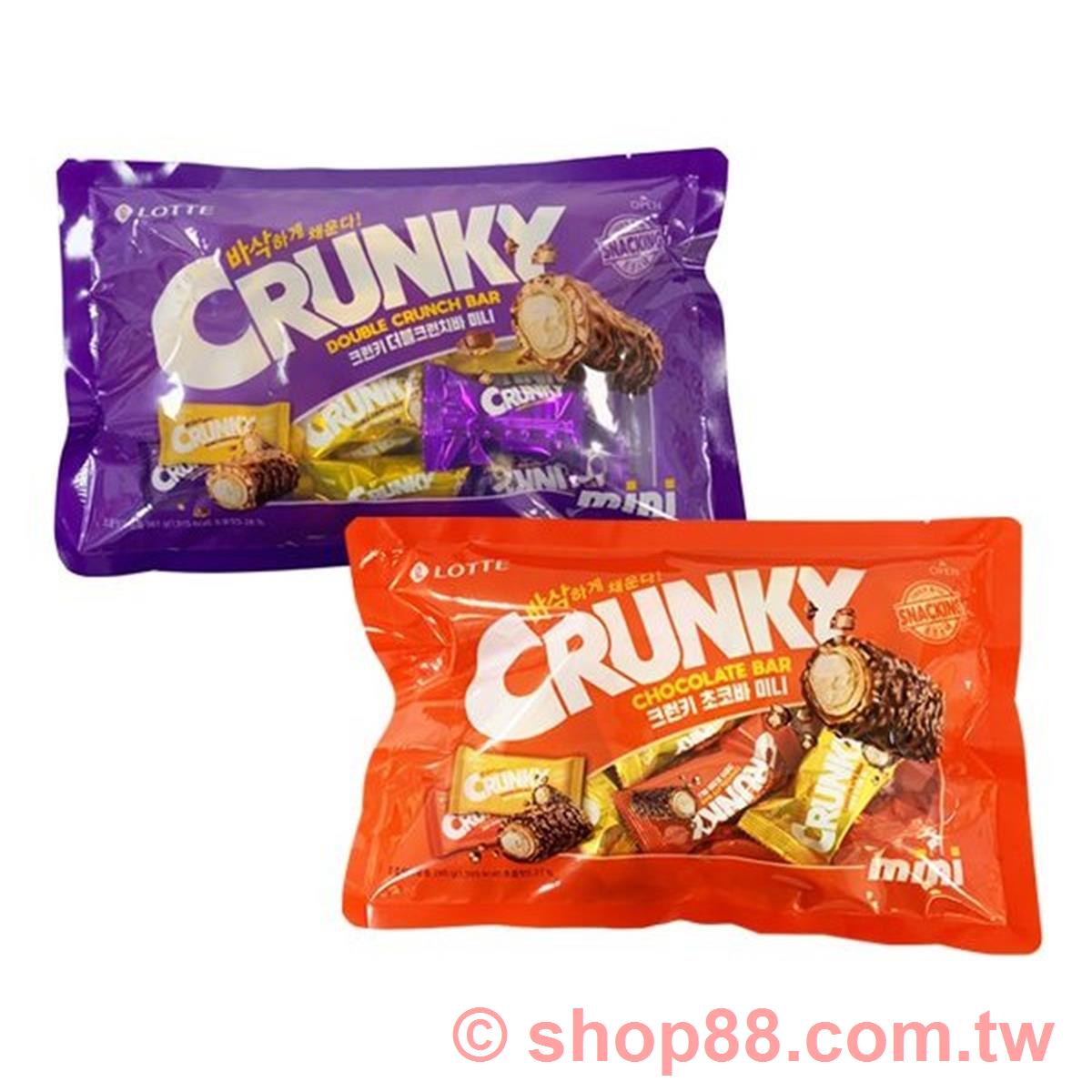 LOTTE樂天 Crunky 雙重脆可可棒(361g)／可可脆棒(285g) 款式可選 - 批發霸