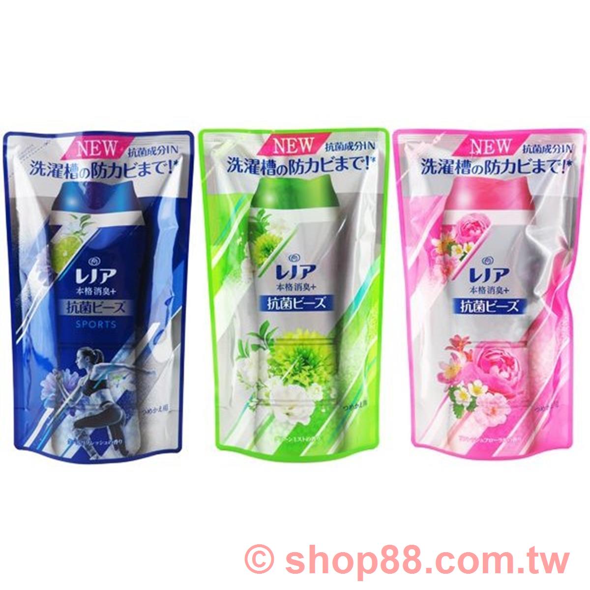 日本P&G 衣物芳香顆粒(補充包) 430ml／455ml／415ml 多款可選 香香粒／香香豆／衣物芳香豆／蘭諾LENOR - 批發霸