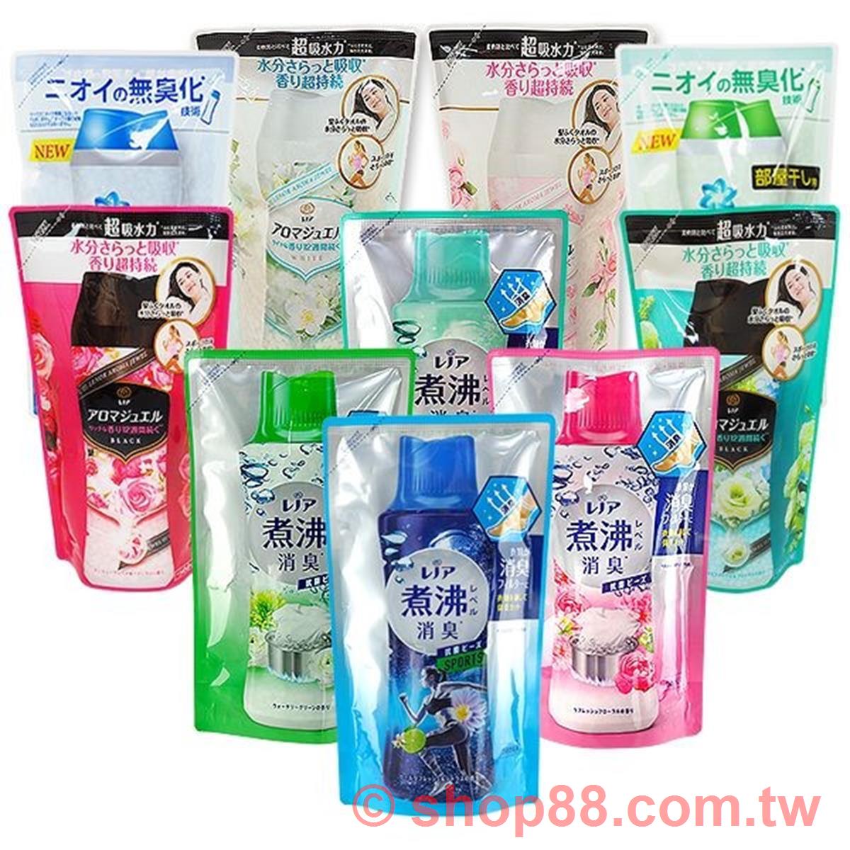 日本P&G 衣物芳香顆粒(補充包) 365ml／430ml／455ml／415ml 多款可選 香香粒／香香豆／衣物芳香豆／蘭諾LENOR - 批發霸